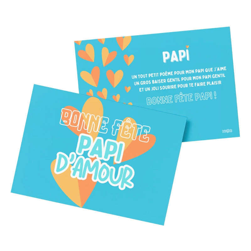 tous les produits fêtes cartes de vœux bonne fête papi carte bonne fête ...